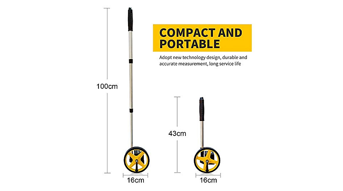 Zozen Metric Measuring Wheel – Accurate & Portable