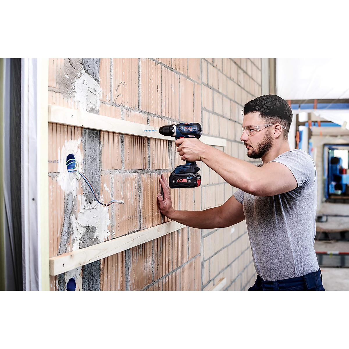 Bosch Professional 2 x Multi-Purpose Drill Bit (Ø 6 mm, length 100 mm, impact drill accessories)