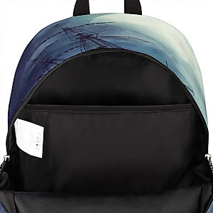 Sea Octopus Kraken Bookbag School Backpack Teens Girls Boys Schoolbag Shoulder Computer Hiking Gym Travel Casual Travel Daypack