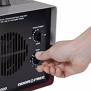 OdorFree Estate 4000 Ozone Generator for Eliminating Odors from Large Homes & Offices, Townhouses and Commercial Spaces at their Source - Easily Treats Up To 4000 Sq Ft