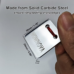 WOWNOVA Carbide Spot Repair Scraper Painters Denibber Spot Repair Tool