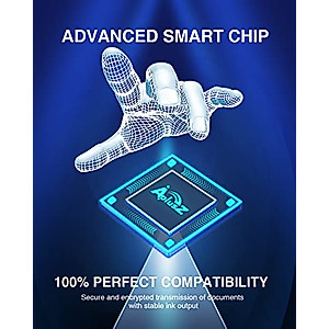 LC103 LC101 Ink Cartridges Replacement for Brother LC103XL LC101XL Ink Cartridges, for Brother MFC-J870DW MFC-J6920DW MFC-J6520DW MFC-J450DW MFC-J470DW (2 Black, 1 Cyan, 1 Magenta, 1 Yellow, 5 Pack)