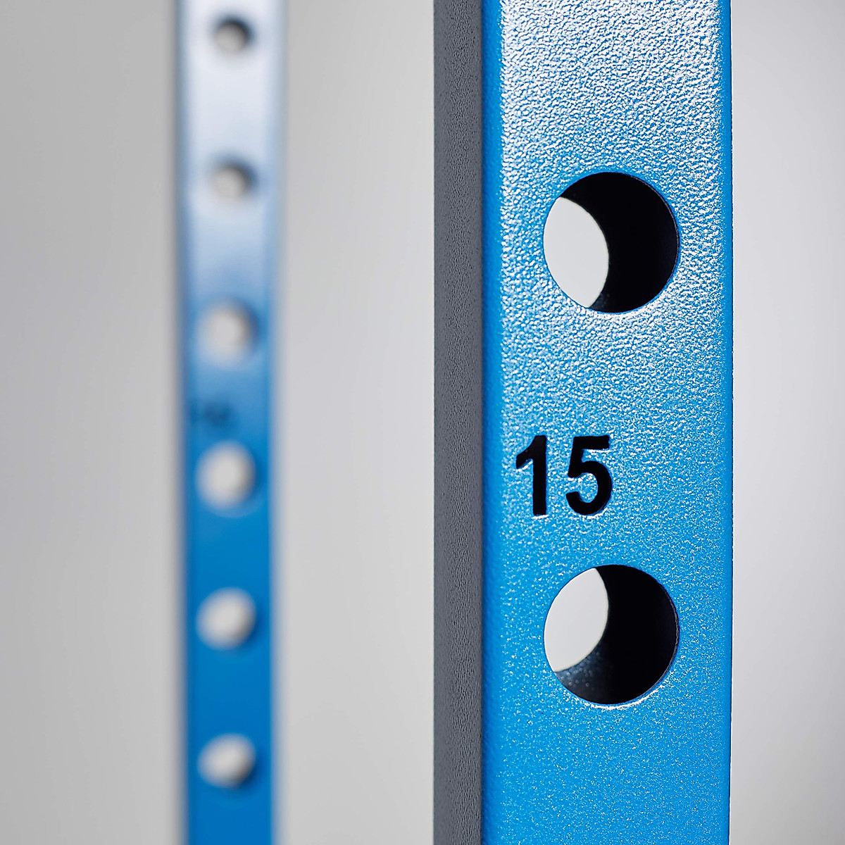 REP PR-1100 Power Rack - 700 lbs Rated Lifting Cage for Weight Training (Blue Power Rack, No Bench)