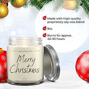 1OAK Sugar Cookie Candle - Merry Christmas Candles Scented - Holiday Candles Christmas - Winter Candles for Home Scented - Soy Candles Christmas Scents - Xmas Candles - Christmas Eve Candles