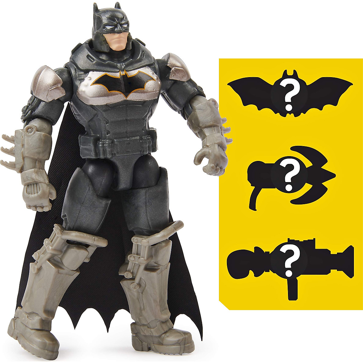 BATMAN 4-inch and Bronze Tiger Action Figures with 6 Mystery Accessories