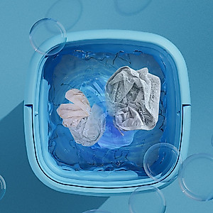 YEmirth Mini Baby Washing Machine, Travel Washing Machine 3 Modes Deep Cleaning Half Automatic Washing And Drying In One Energy Saving, Folding Portable Mini Washing Machine For Home Hotel Rv