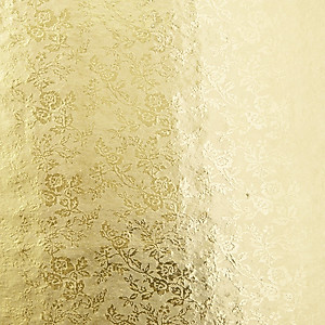 Gold Foil Cake Boards, Disposable Drum Circles (11.5 in.)