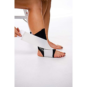 Nevin Neoprene Ankle Support (Black, Large)