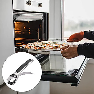 Square Air Fryer Rack,3 Layer Stainless Steel Stackable Dehydrato-r Rack with An-ti-scalding Clip,Stainless Steel Multi-Layer Dehydrato-r Rack Air fryer Accessories(Silver)