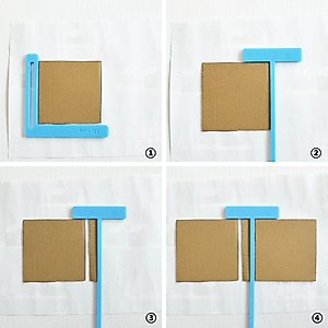 UPTTHOW 6Pcs Bookbinding Easy Scrapbooking Tools for Starter, Complete Great Stencils and Cutter Guide Kit Can Be Made Into Notebook Calender Junk Journal Handbook