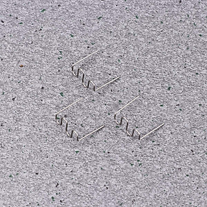 SEWACC Bumper Repair Kit 500pcs Hot Staples Welding Rods Bumper Repair Welding Wire Car Plastic Repair Machine Welding Electrodes Brazing Wire for Car Bumpers (0.6mm) Plastic Repair Welder Kit