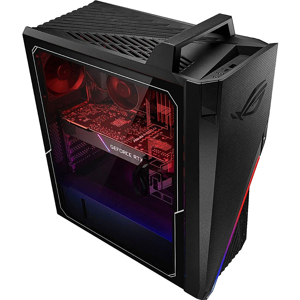 ASUS ROG Strix GA15DK Gaming Desktop PC, AMD Ryzen 7 5800X, GeForce RTX 3070, Wi-Fi 5, Windows 10 Home, 32GB RAM | 1TB PCIe SSD+1TB HDD + Generic Accessories