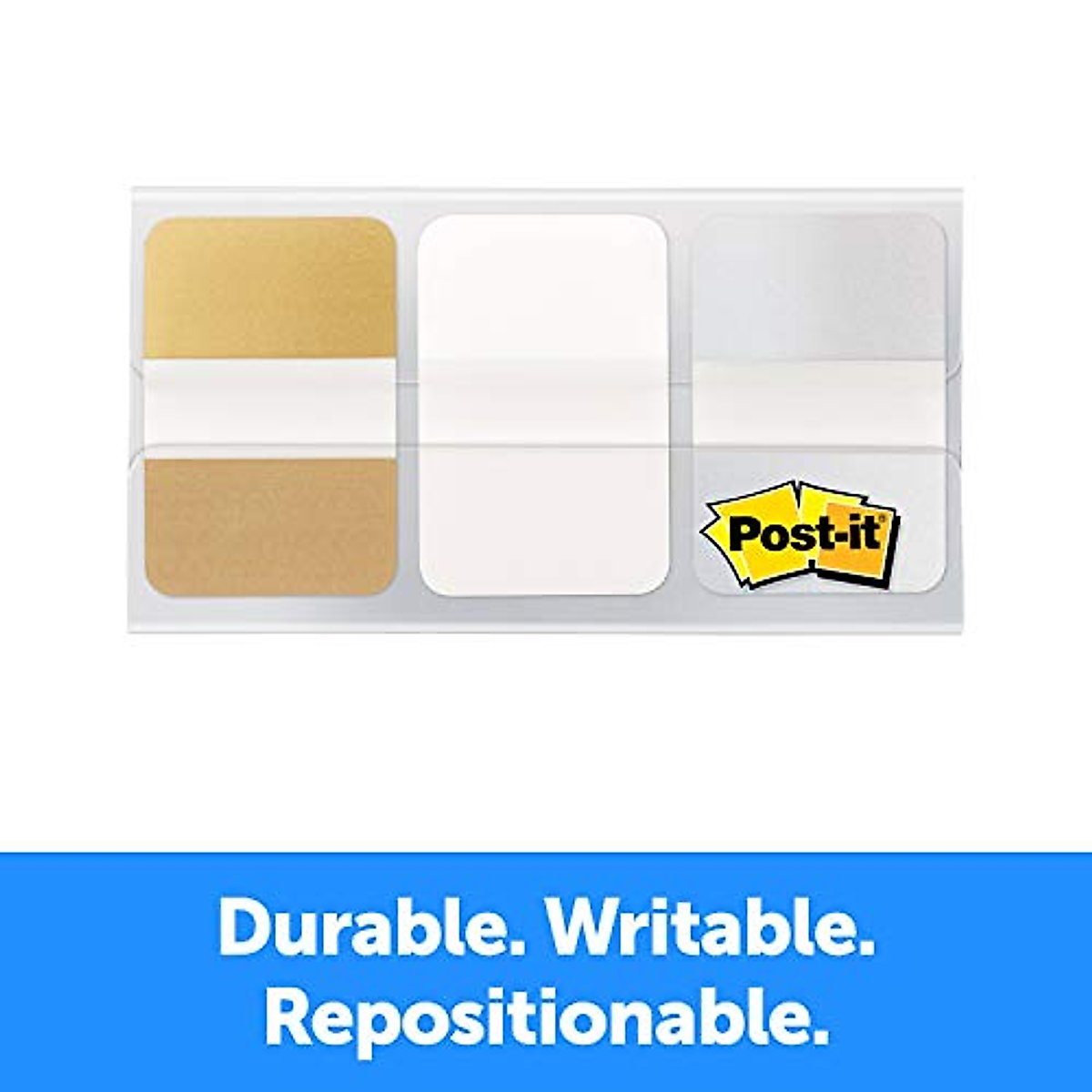 Post-it Flags, 36 Count, 1 in Wide, Assorted Metallic Designs (686-METAL)