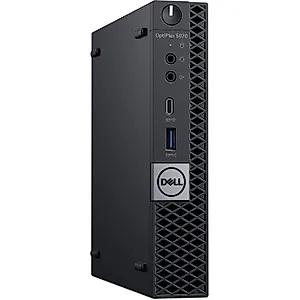 Dell OptiPlex 5070 Desktop Computer - Intel Core i5-9500T - 8GB RAM - 256GB SSD - Micro PC (Renewed)