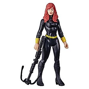 Marvel Legends Series 3.75-inch Retro 375 Collection Black Widow Action Figure Toy, 1 Accessory