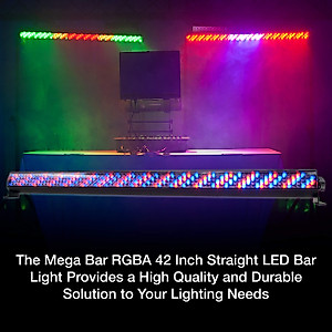 ADJ Products, Mega Bar RGBA, Energy Efficient and Durable 42 Inch Linear Fixture MEG040