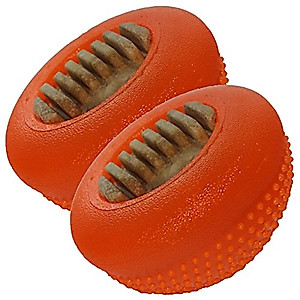 StarMark 2 Pack of Everlasting Treat Bento Balls, Small, Puzzle Toys for Dogs Under 15 Pounds