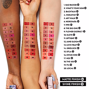 URBAN DECAY Vice Hydrating Lipstick (Local - Sheer Mauve Pink - Shine Finish), Creamy Formula, Moisturizing Lip Color with Aloe Vera & Avocado Oil, Vegan, Cruelty-free - 0.11 oz