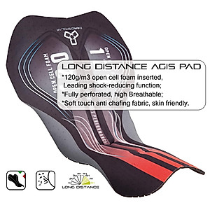 CEROTIPOLAR Thermal Fleece Cycling Tights, Bibs Tights, Bike Bibs Pants for Fall and Cold Winter