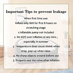 DIMAR GARDEN Inflatable Couch Outdoor Air Sofa,Blow Up Couches for Camping