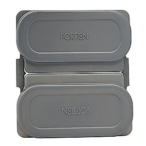 BariWare Portion8 Plate Set Brilliant Blue