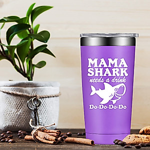 Fufendio Mothers Day Gifts for Mom from Daughter - Funny Best Mom Birthday Gifts from Son, Kids - Tumbler Mug Cup