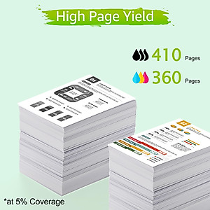 greencycle Re-Manufactured PG210 210XL PG210XL CL-211XL 211XL Ink Cartridge Compatible for Canon PIXMA iP2700 MP230 MP480 MP490 MX350 MX360 MX410 MX420 Printers (Black, 2 Pack; Tri-Color, 1 Pack)