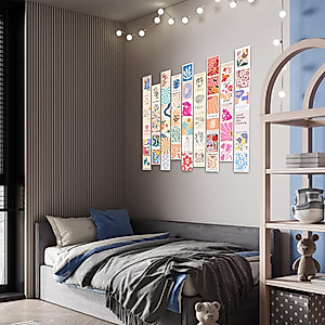 MUCHIC Danish Pastel Room Decor Aesthetic, 50pcs Danish Pastel Wall Collage Aesthetic Pictures - Danish Pastel Posters, Matisse Wall Art Bedroom Decor for Women