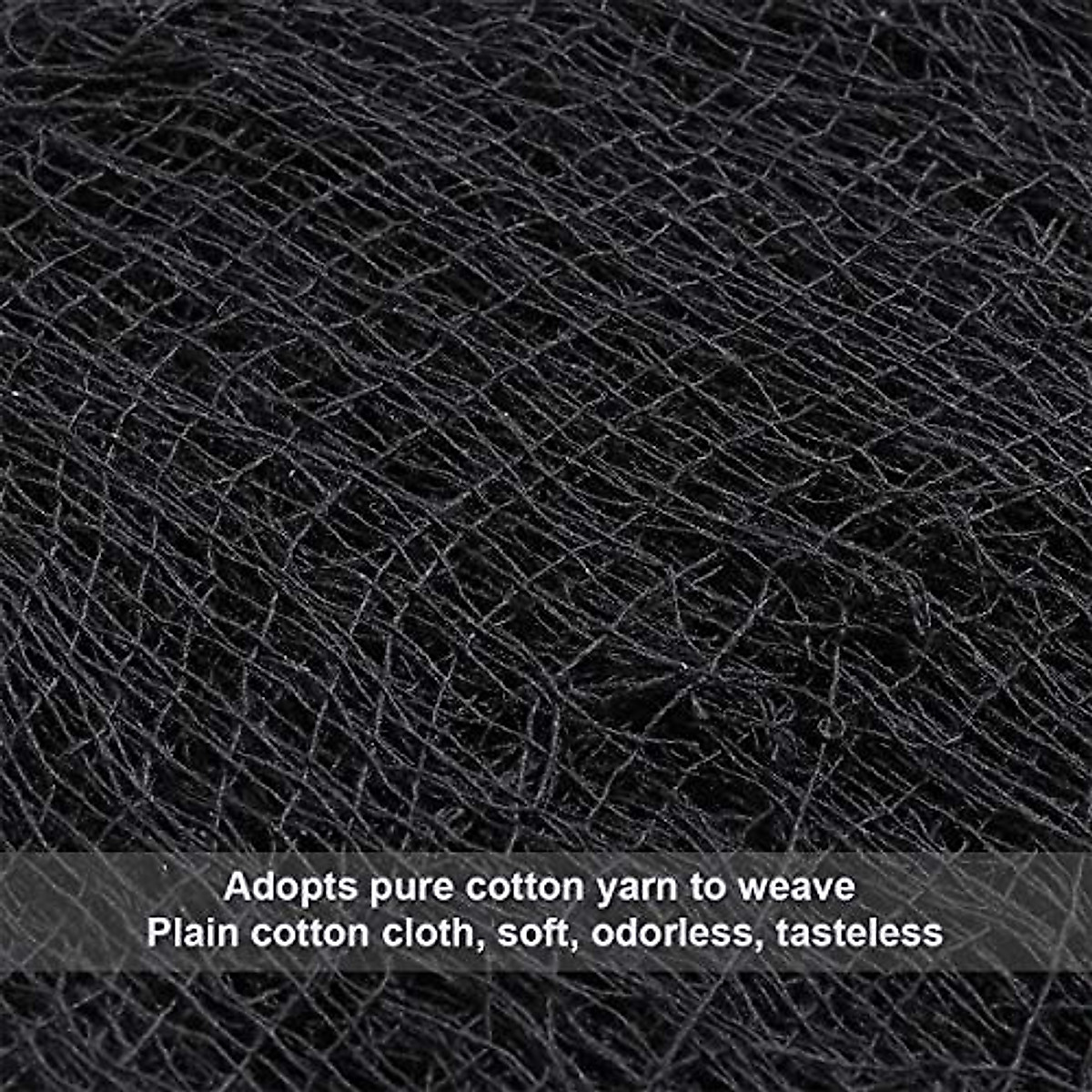 TOYMYTOY 2PCS Halloween Creepy Cloth Party Decor,Drape Doorways Entryways Windows Cover Gauze 6.6ft x 177"(Black and Grey)