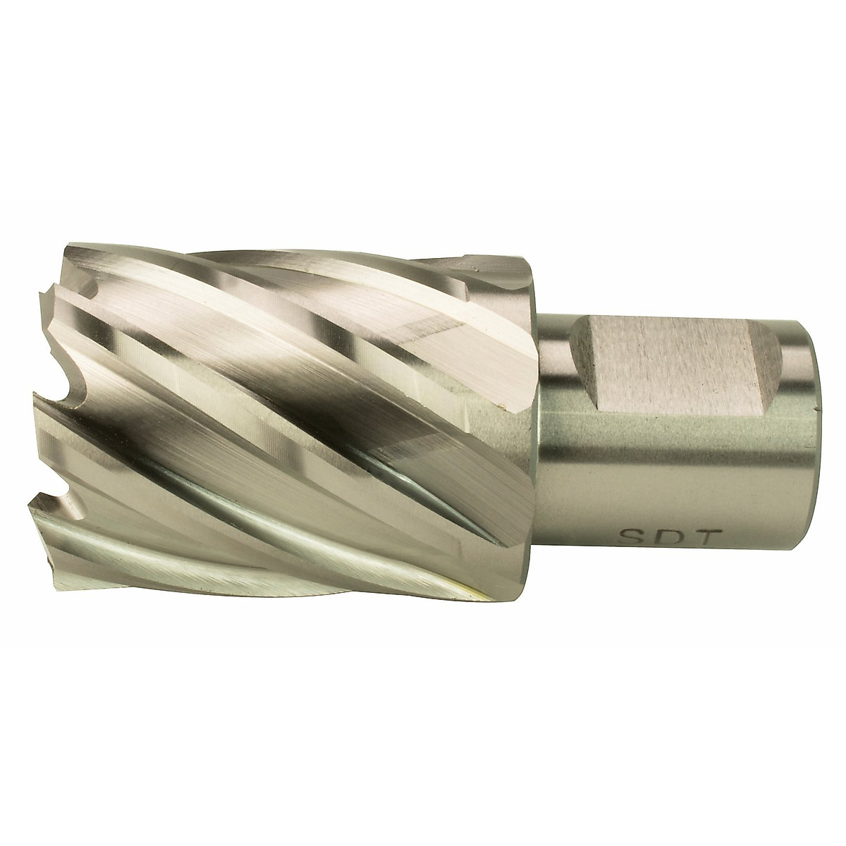 Steel Dragon Tools 1-1/8" x 1" High Speed Steel Annular Cutter with 3/4" Weldon Shank