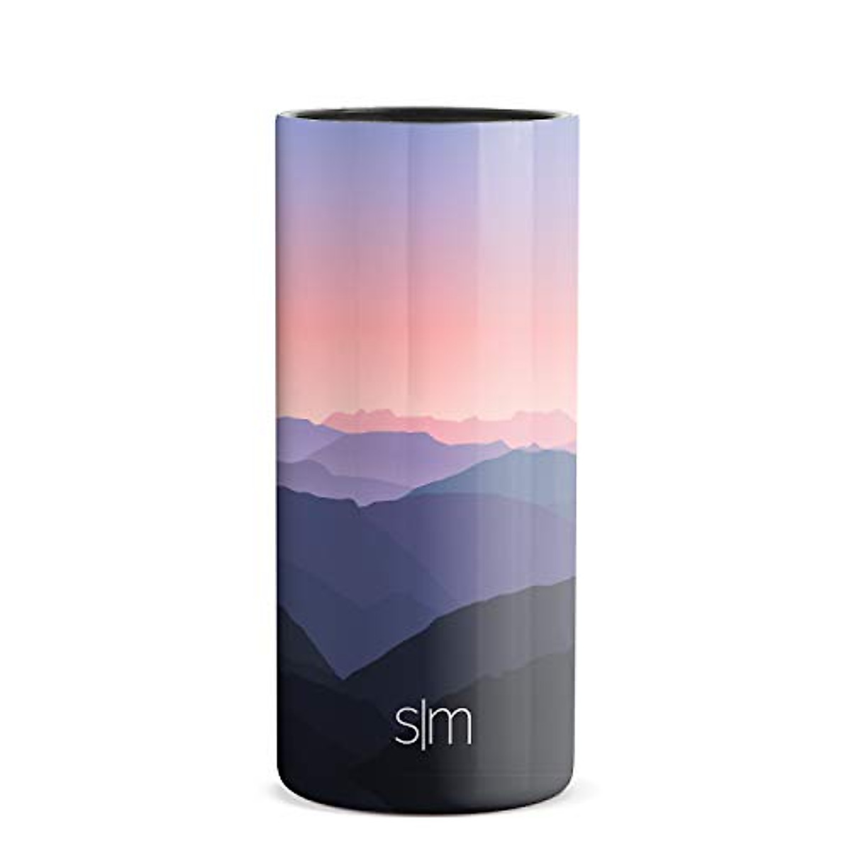 Simple Modern Skinny Can Cooler | Slim Insulated Stainless Steel Drink Sleeve Holder | Insulate Hard Seltzer, Soda, Beer, Energy Drinks | Gift for Women Her | Ranger Collection | Slim 12oz | Alpenglow