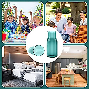 ABOOFAN Water Bottle Bedside Water Carafe with Tumbler Glass Bedside Night Water Carafe Set Pitcher Glass Water Cup Night Set 550ml for Midnight Drink Home Office Hotel