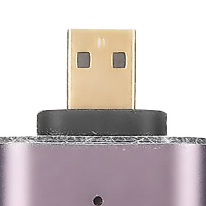 VINGVO Micro HD to HD Converter, Aluminum Alloy Female HD to Micro HD Adapter, Wide Applicability, Support 8K for Computers for Monitors