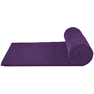 Cotton Paradise Oversized Bath Sheet, 100% Cotton 40x80 Clearance Bath Towel Sheet, Turkish Extra Large Bath Towel for Bathroom, Purple Bathsheet
