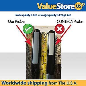 Portable Ultrasound Scanner Veterinary Pregnancy V16 with 7.5 MHz Rectal Probe for Cattle, Horse, Camel, Equine and Cow.