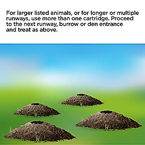 Amdro Gopher and Mole Killer, 6 Gassers, 0.75 oz