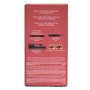 Kat Von D Legendary Icons Set Includes Full Size Mascara + Full Size Tattoo Liner + Lolita Liquid Lipstick Mini