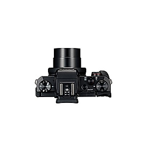 Canon PowerShot G5 X Digital Camera w/1 Inch Sensor and built-in viewfinder - Wi-Fi & NFC Enabled (Black) (Renewed)