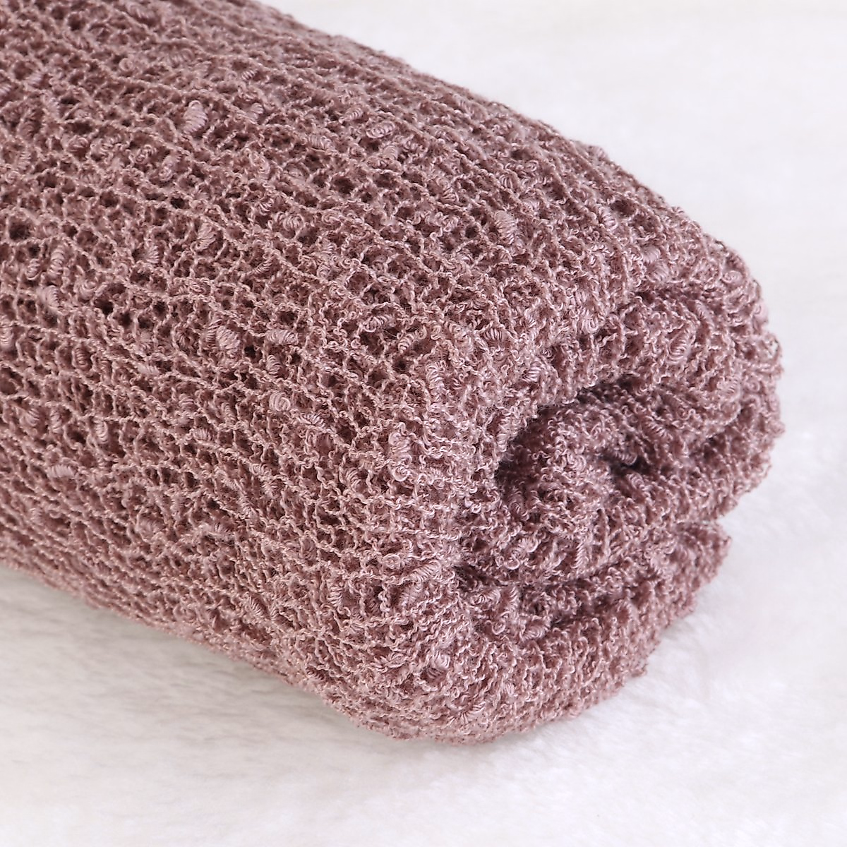 TINKSKY Long Ripple Wrap - DIY Newborn Baby Photography Wrap-Baby Photo Props (Lilac)