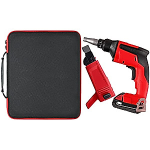 Khanka Hard Storage Case Replacement for Milwaukee 2866-20 M18 FUEL Drywall Screw Gun and 49-20-0001 Drywall Gun Collated Magazine Attachment, Case Only
