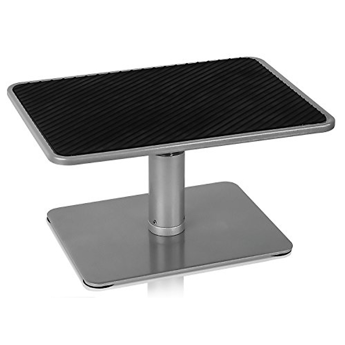 Mount-It! Adjustable Height Laptop Stand for MacBook Pro | Wide Platform Laptop & Monitor Desk Riser | Ergonomic Desk Riser Stand for MacBook and 11-15 Inch Laptops | 24-32 Inch Monitor Stand Riser