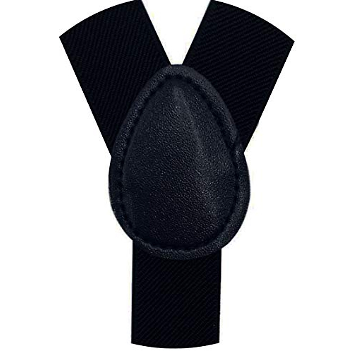 LOLELAI Suspenders for Women and Men | Elastic, Adjustable, Y-Back | Pant Clips, Tuxedo Braces (1, Black)