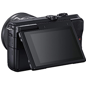 Canon EOS M200 Mirrorless Digital Camera with 15-45mm f/3.5-6.3 is STM Lens + 55-250mm f/4-5.6 is STM Lens + 420-800mm Super Telephoto Lens + 64GB Memory Card, Professional Photo Bundle (44pc)