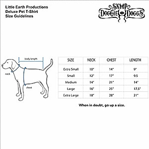 Snoop Doggie Doggs Deluxe Pet T-Shirt, Off The Chain, Large