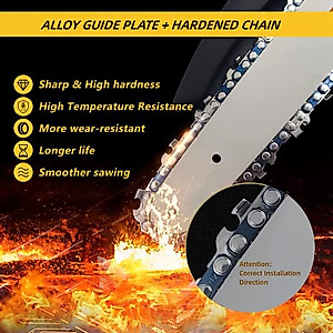 Mini Chainsaw 6 Inch, Battery Powered Brushless Cordless Mini Chainsaw With 2 x 2000mAh Rechargeable Battery, Portable One-Handed Handheld Small Electric Chainsaw for Tree Trimming Wood Cutting