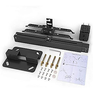 AodoT Universal Ceiling Projector Mount, Projection Mount Adjustable with Extending Arms for Regular and Mini Projectors