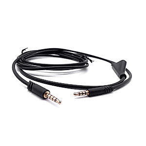 Meijunter Replacement Inline Mute Cable for Astro A10/A40/A30/A50/Logitech G233/G433 Wired Gaming Headset, 2m/6.6 ft