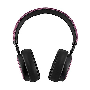 Paww PureSound Headphones - Over the Ear Bluetooth Fashion Headphones – Hi Fi Sound Quality Longer Playtime - For Calls Movies & More (Cerise Pink) (Renewed)