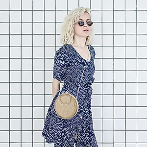 UBORSE Round Rhinestones Clutch Evening Bags for Women Gold Formal Bridal Wedding Clutch Purse Prom Cocktail Party Handbags