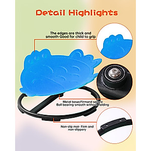 towigic Sensory Swivel Chair for Children with Autism,Chidren's Sensory Swivel Chair,Sensory Toy Chair Rotating Toy Chair,Balance Training,Concentration Training Sensory Control Swivel Chair